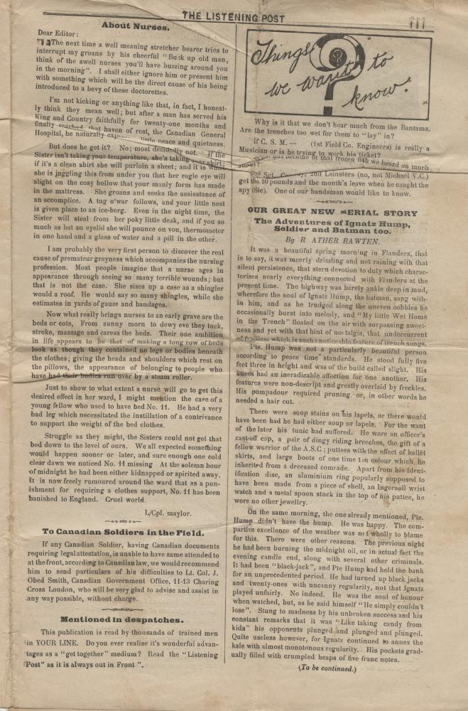 document 67842 | Canadian Letters